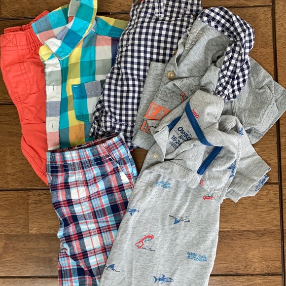 OshKosh B'gosh | Matching Sets | 3 Boys Sets 824 Month Carters Osh Kosh ...